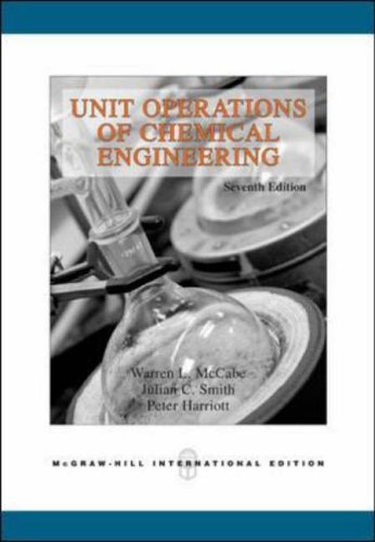 Unit Operations of Chemical Engineering (Int'l Ed) - ISBN13 ...